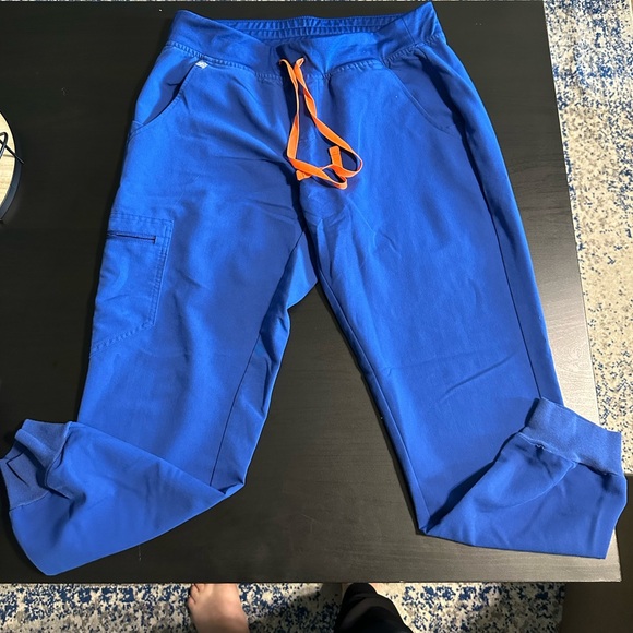 Figs | Pants & Jumpsuits | Figs Womens Winning Blue Petite Jogger Scrub ...